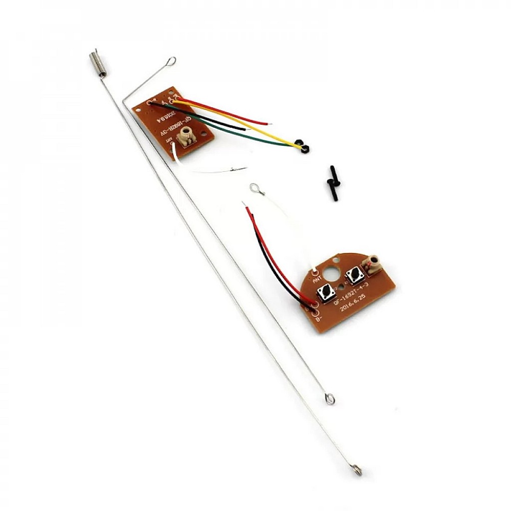 2CH RC Remote Control 27MHz Circuit PCB Transmitter and Receiver Board ...