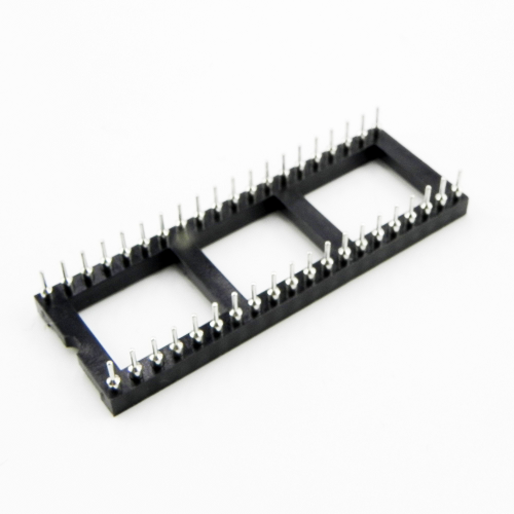40 Pin Wide Machine tooled IC Socket (Round IC Base)