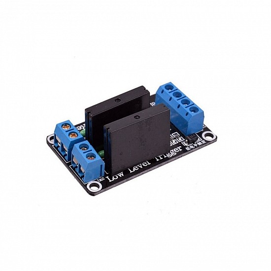 5V 2 Channel SSR Relay Module (Solid State Relay Module) with Fuse Sensor