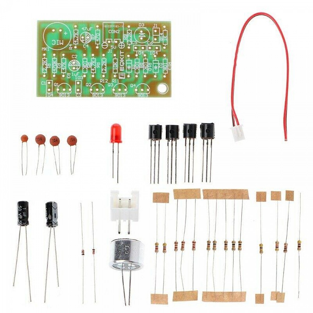 Clap Acoustic Control Switch Electronic PCB DIY Kit