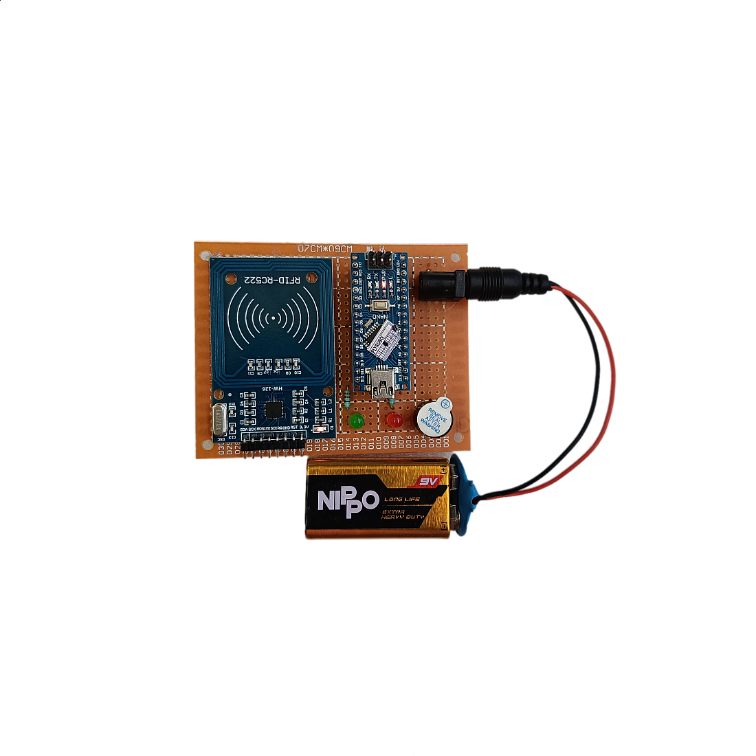 Dual-Channel RFID Smart Switch with Arduino Nano Ready to use Project ...